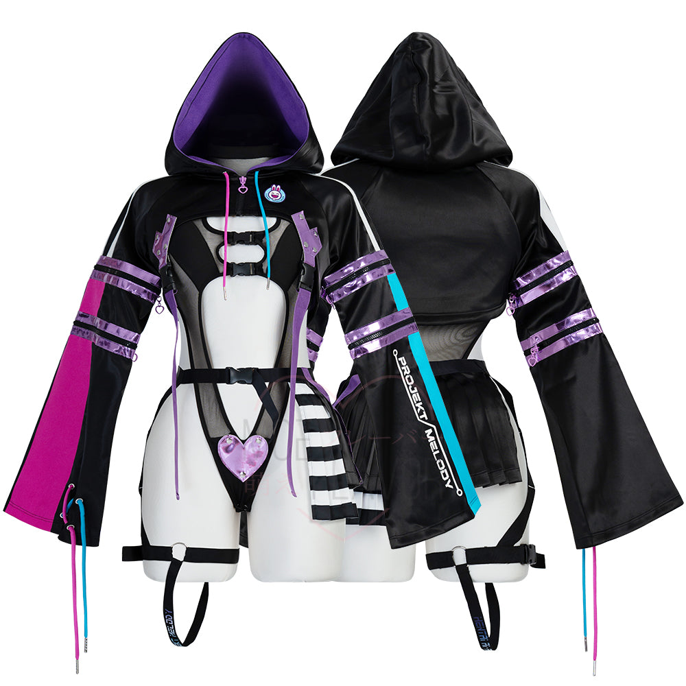 Projekt Melody Cyber Girl Bodysuit – MOEFLAVOR INTL