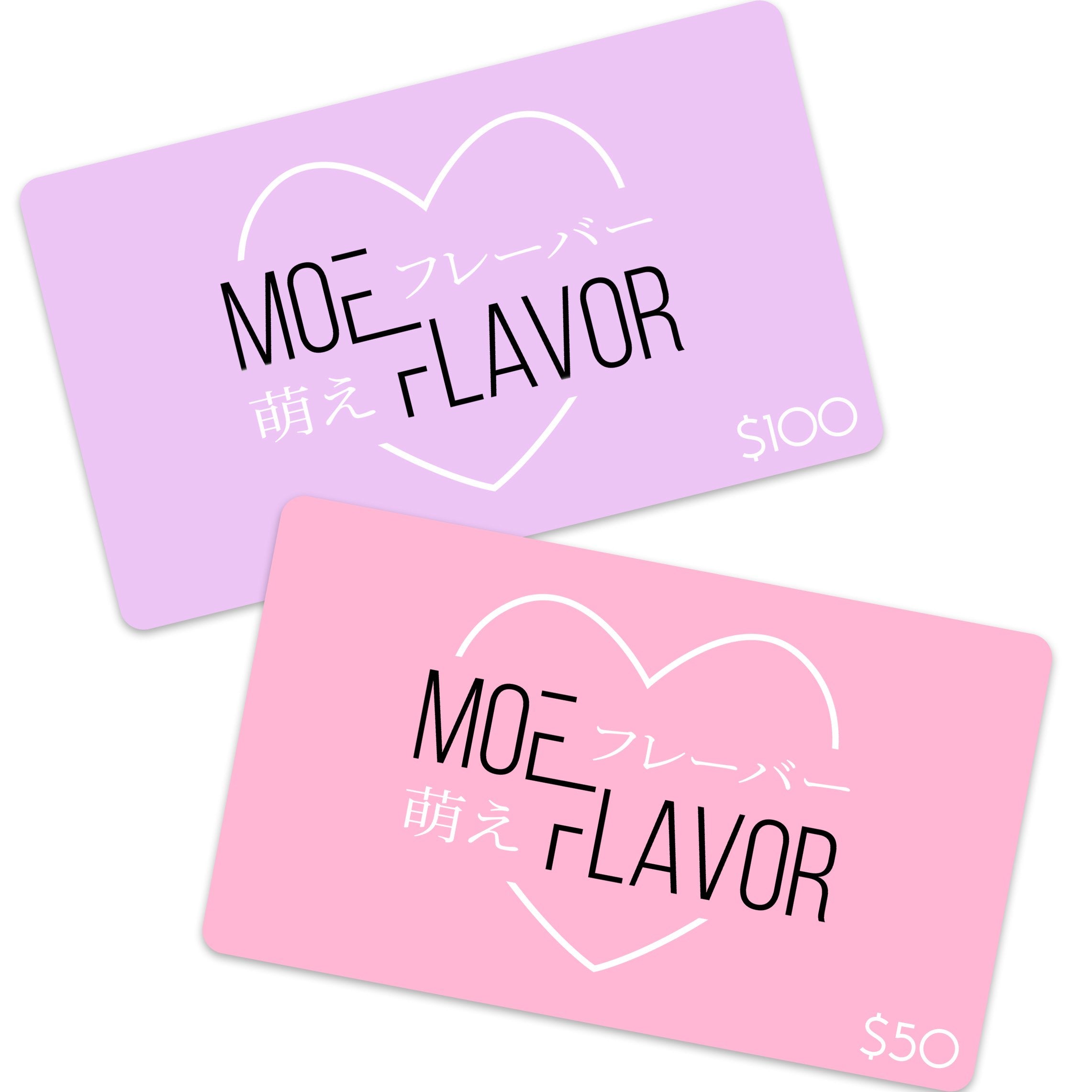 MOEFLAVOR Gift Card – MOEFLAVOR INTL